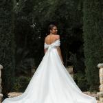 Prestyn Off the Shoulder Organza Wedding Dress by Madi Lane | LUV Bridal