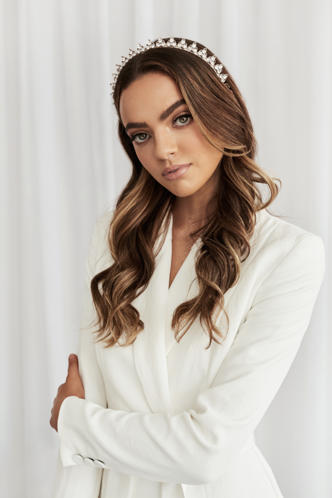 Silver Zenni Crown - LUV Bridal